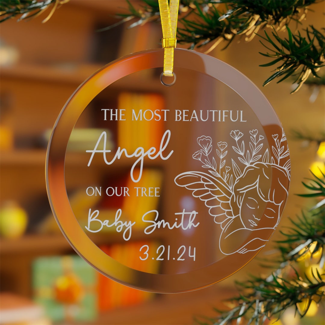 Angel Baby Ornament, Angel Baby Memorial Gift, Angel Mama Gift, Infant ...