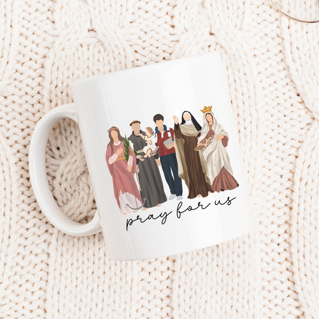 Catholic Mug Gift, Catholic Saints Gift, Catholic Gift, Ceramic Mug ...