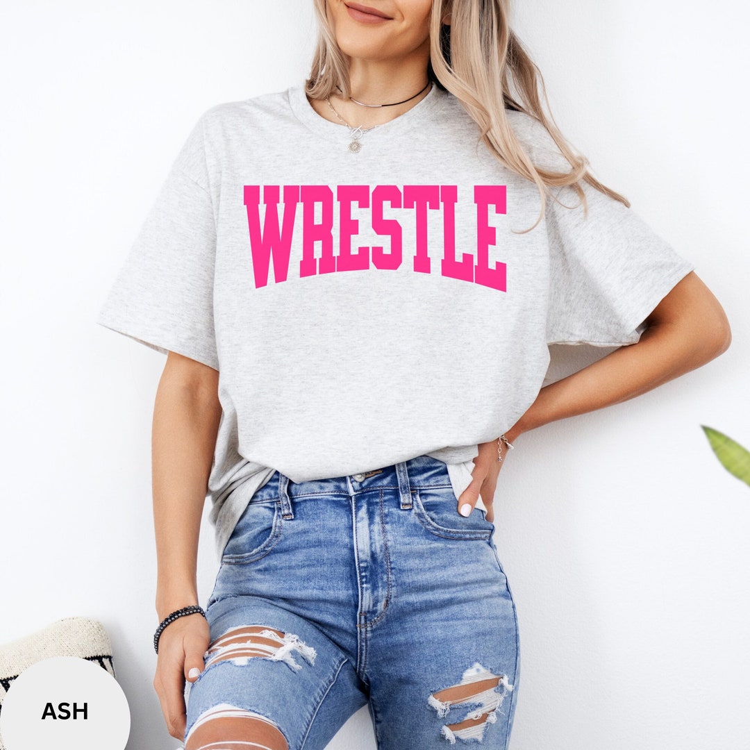 Girls Wrestling Shirt, Wrestle Like A Girl, High School Wrestling Team ...
