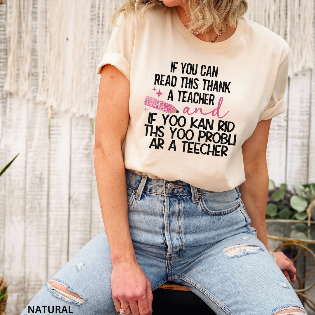 Funny Teacher Shirt, Funny Teacher Tshirt, Funny Teacher Gift, ELA ...