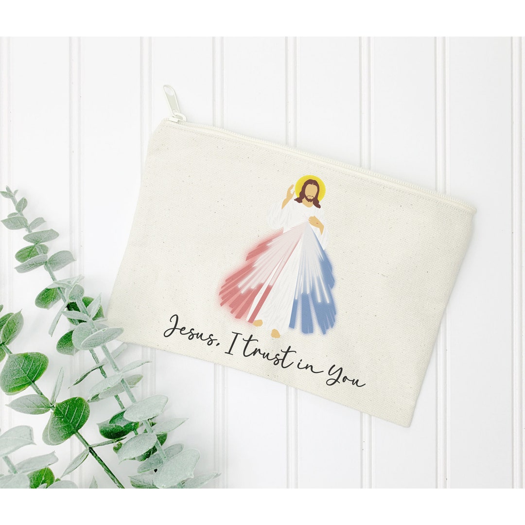 Divine Mercy Rosary Pouch, Divine Mercy Gift, Divine Mercy Bag, Rosary ...