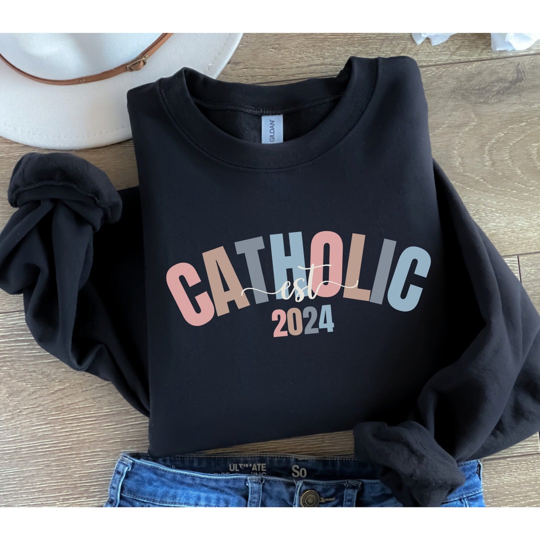 RCIA Gift for Women, Catholic Sweatshirt for Women, Catholic Gift for ...