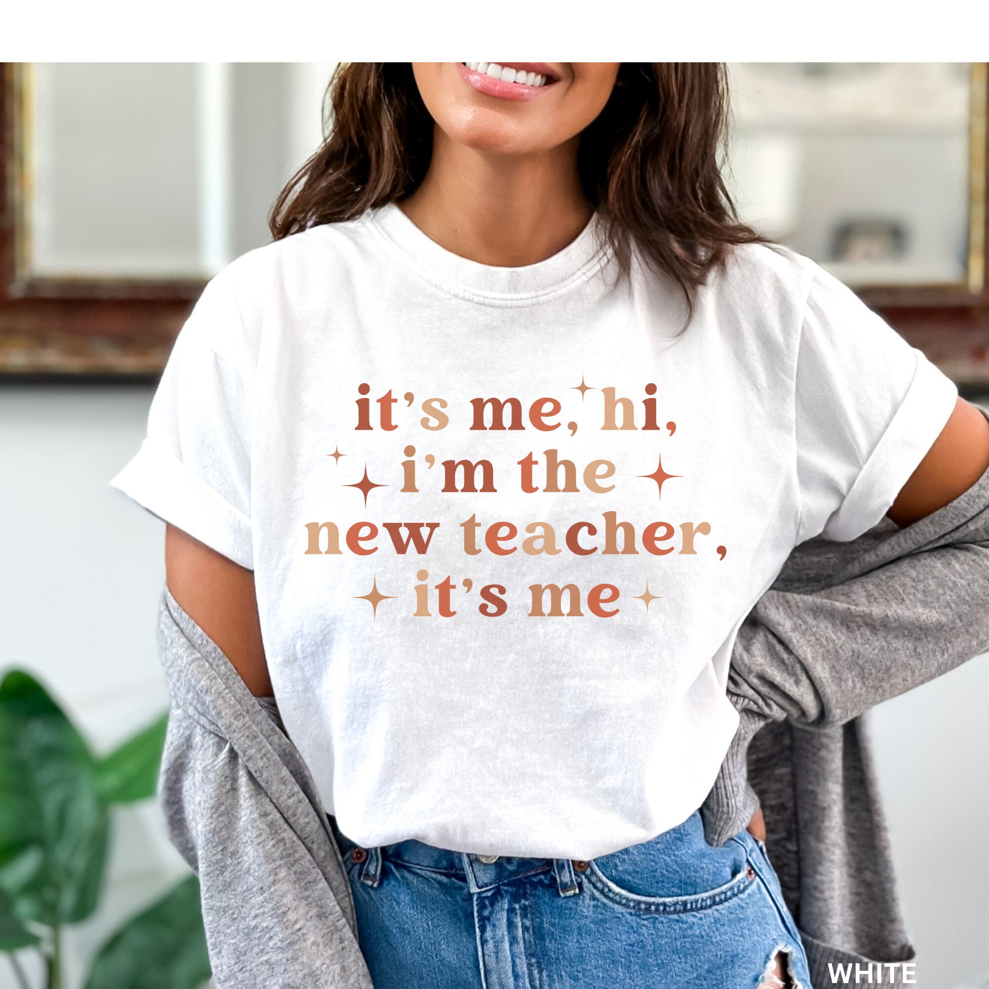 Custom New Teacher Shirt, First Year Teacher Back to School Shirt, New ...