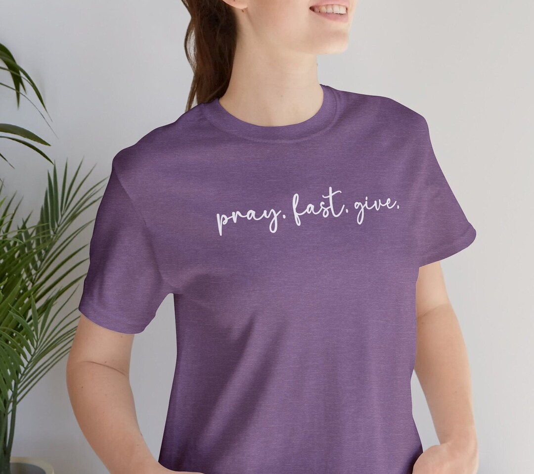 Ash Wednesday Lent Shirt Lent Season Catholic Shirt Catholic Gift ...