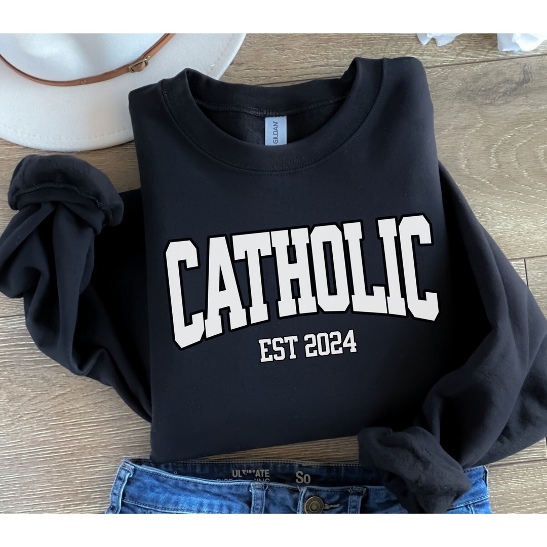 RCIA Gift, Custom Catholic Gift, Custom Catholic Sweatshirt, Mens Shirt ...