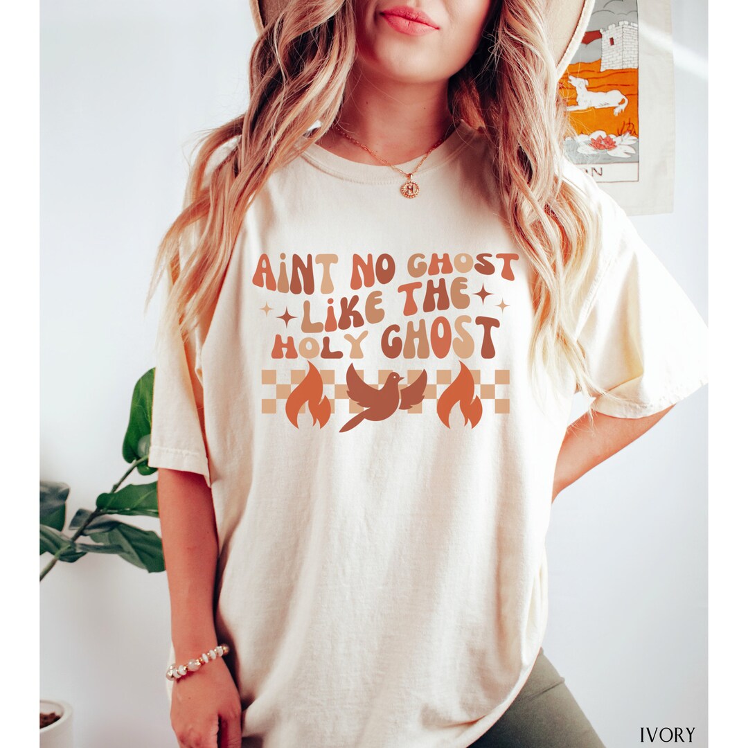Holy Ghost Shirt, Funny Catholic Shirt, Catholic Halloween Shirt ...