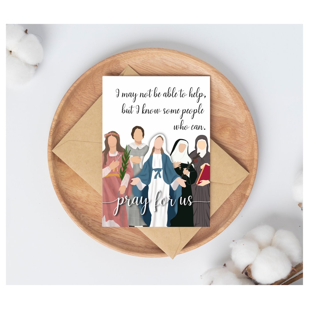 Catholic Infertility Prayer Card, Catholic Printable Card, Child Loss ...