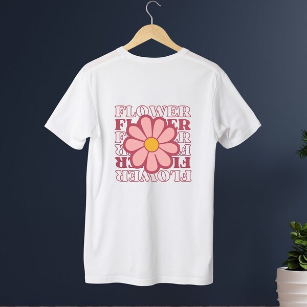 Flower T Shirt - Etsy