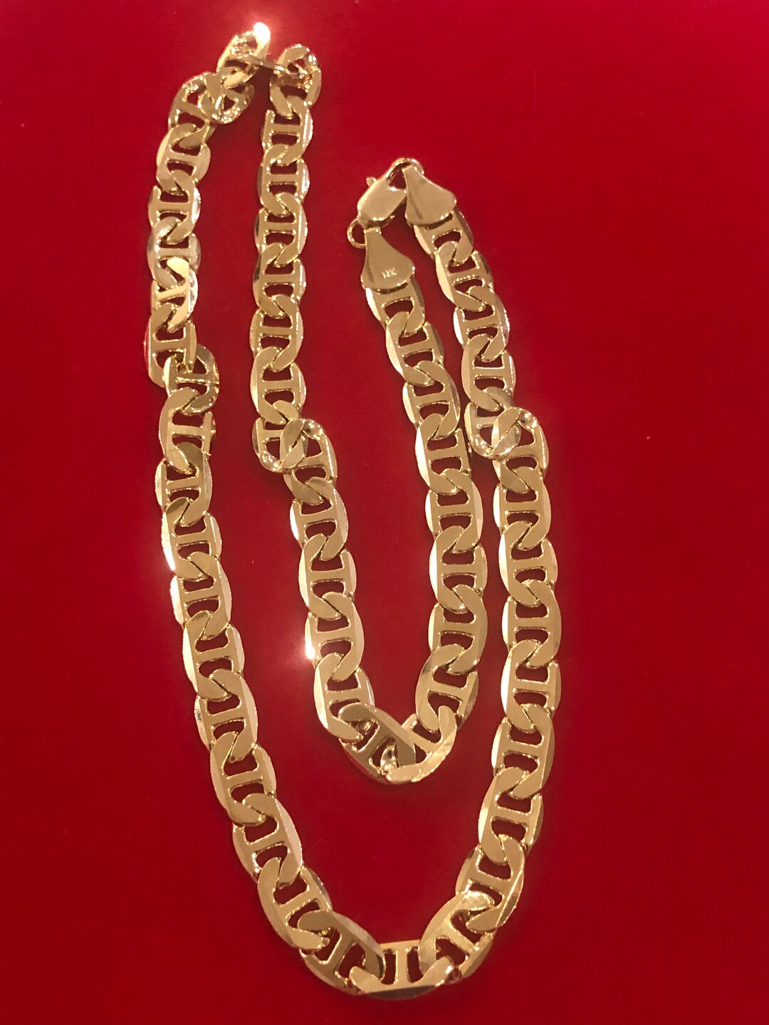 Marina Chain 24 Inches 14kt Gold Filled 9mm - Etsy