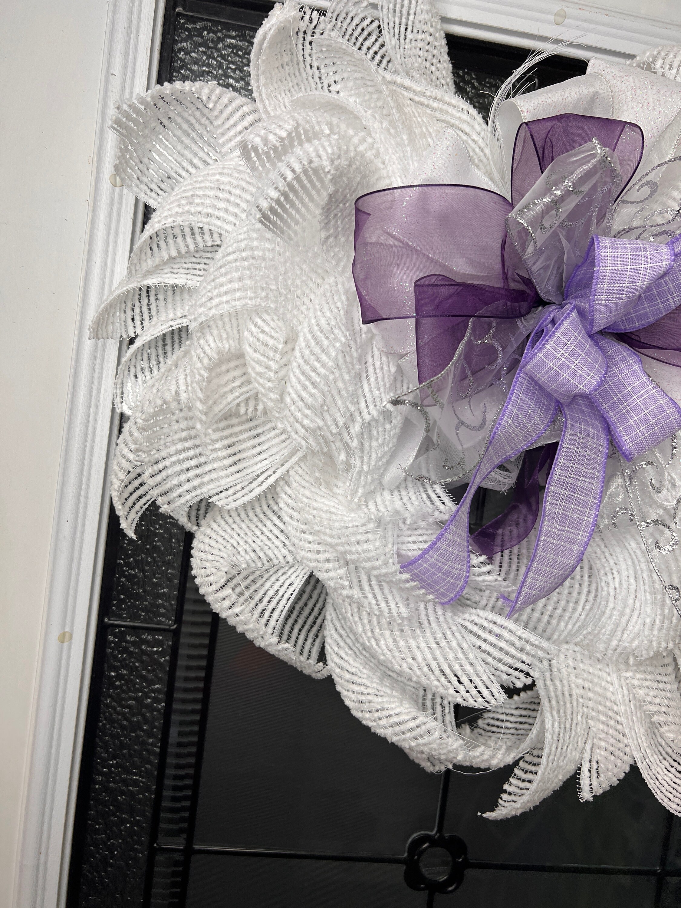 Angel Wing Wreath Angel Wings Angel Lover’s White Feather Like Wreath ...