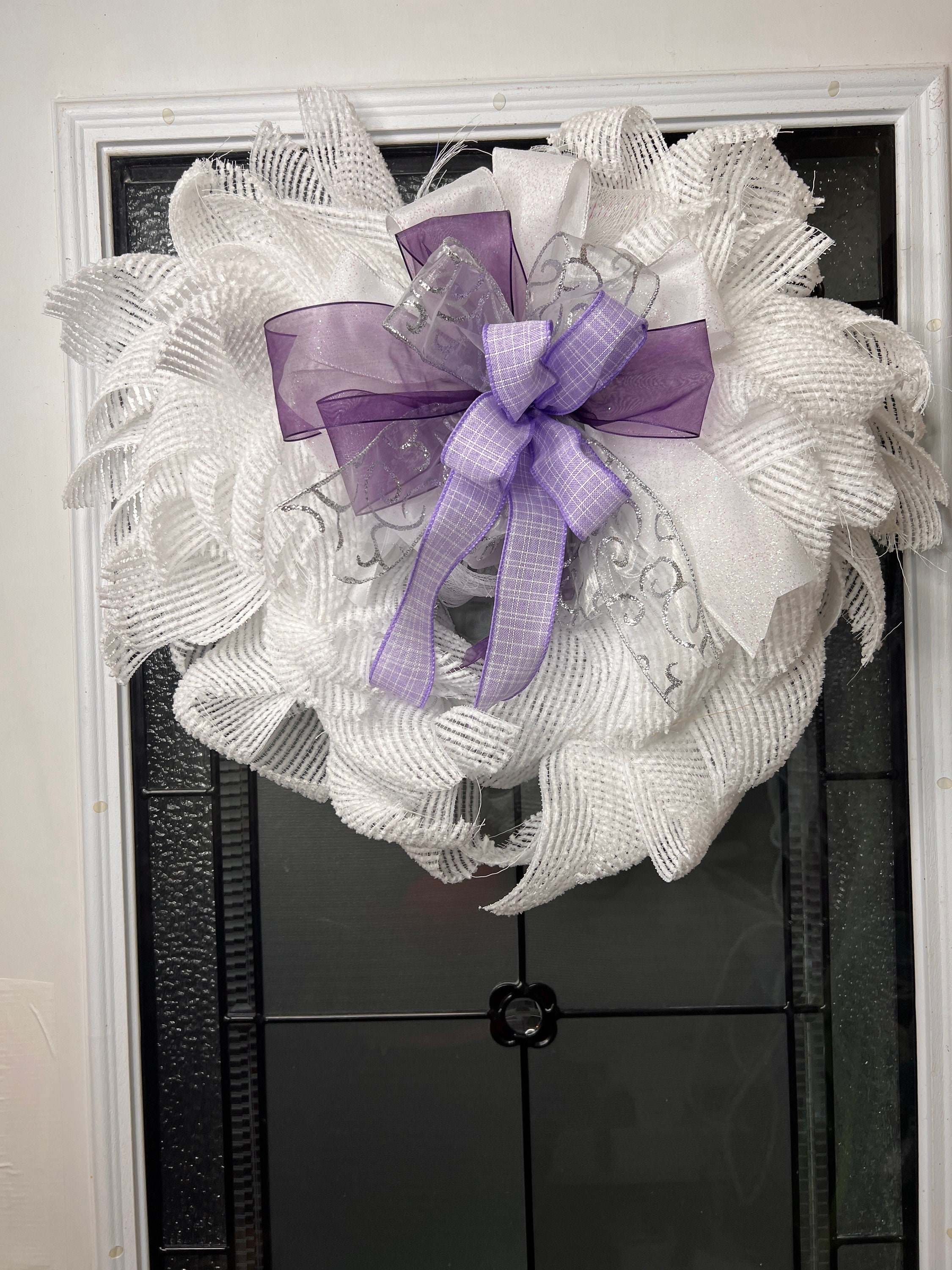 Angel Wing Wreath Angel Wings Angel Lover’s White Feather Like Wreath ...
