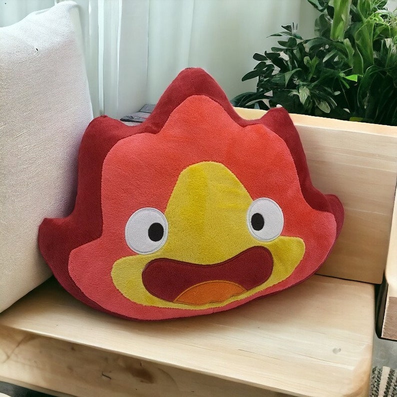 Calcifer Plush, From Howl's Moving Castle // Ghibli Studio, Totoro ...