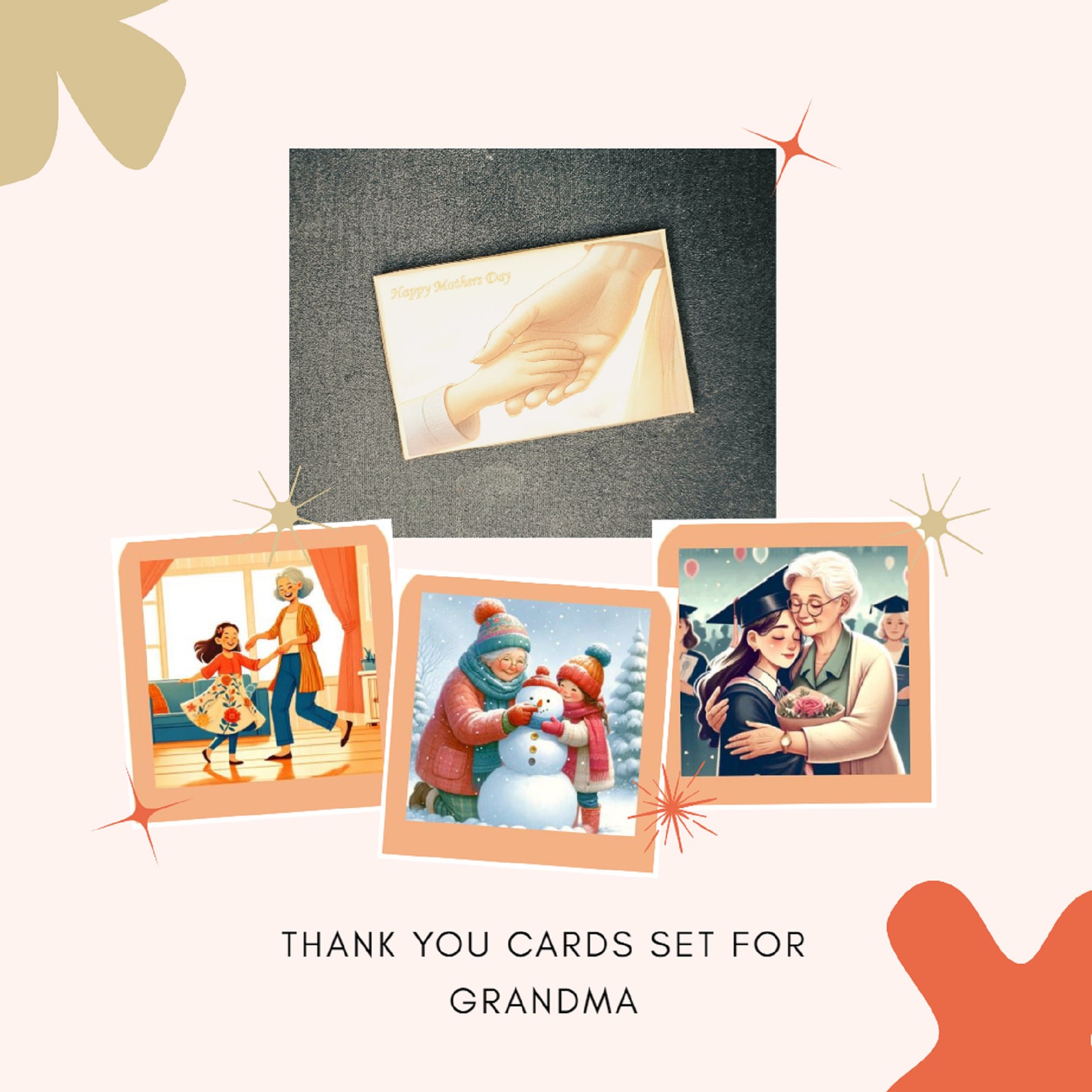 Mother's Day Thank You Cards From Granddaughter - 20+ Digital Gratitude ...