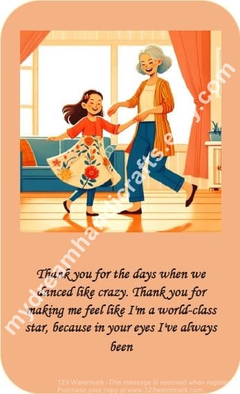 Mother's Day Thank You Cards From Granddaughter - 20+ Digital Gratitude ...
