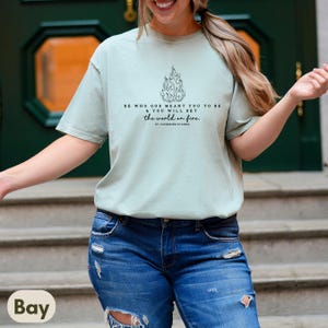 Catholic Saint Shirt for Women Gift,saint Catherine of Siena Comfort ...