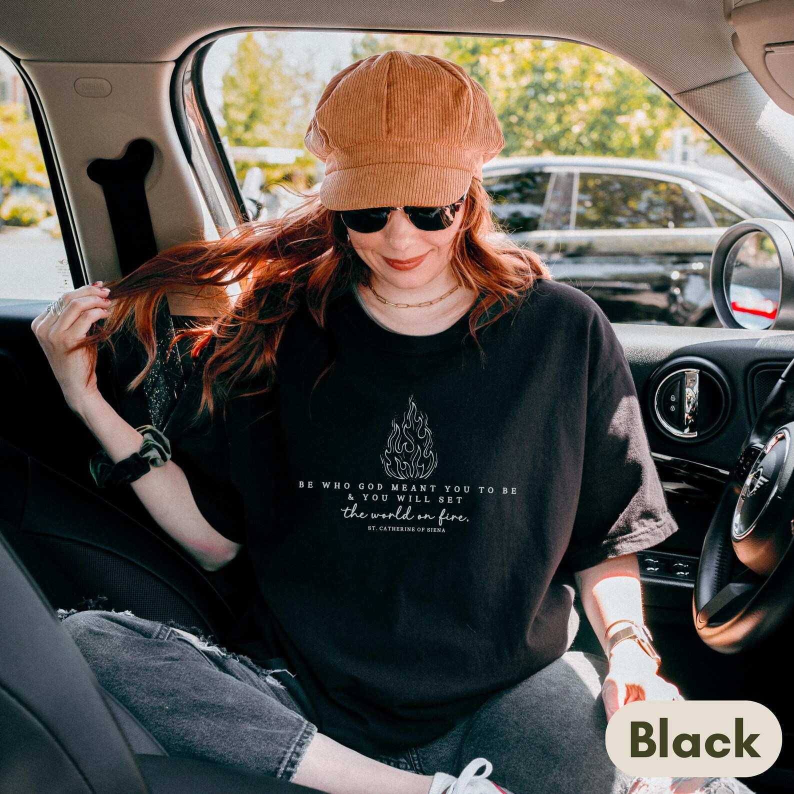 Catholic Saint Shirt for Women Gift,saint Catherine of Siena Comfort ...