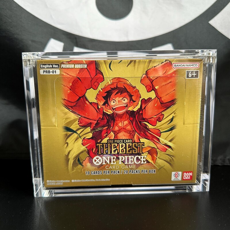 One Piece Booster Box Acrylic Case - Etsy