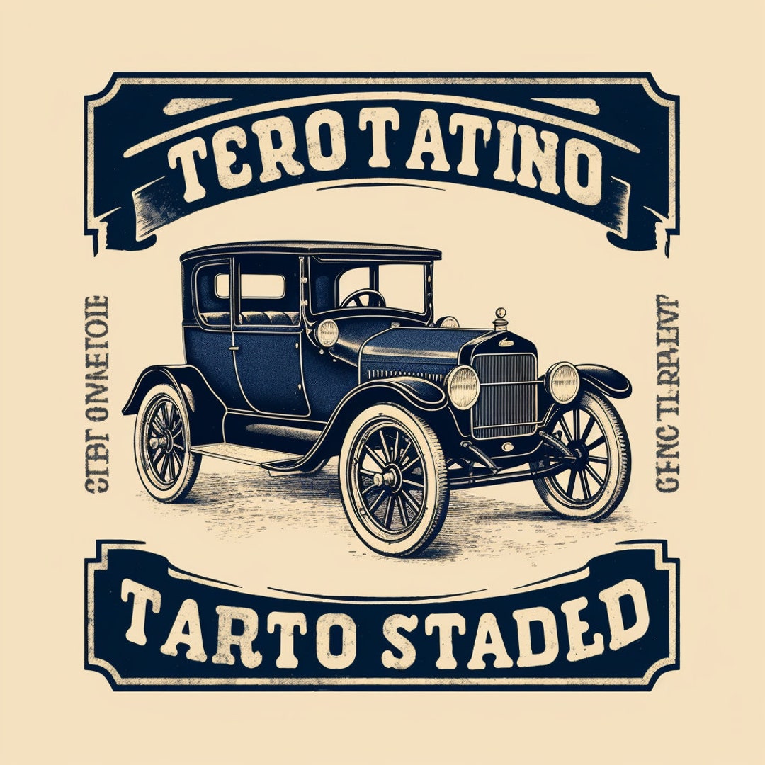 Vintage Model T Design Assets - Etsy