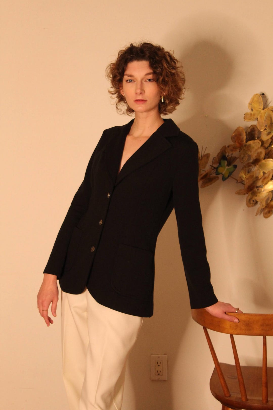 Vintage 3 Button Blazer - Etsy