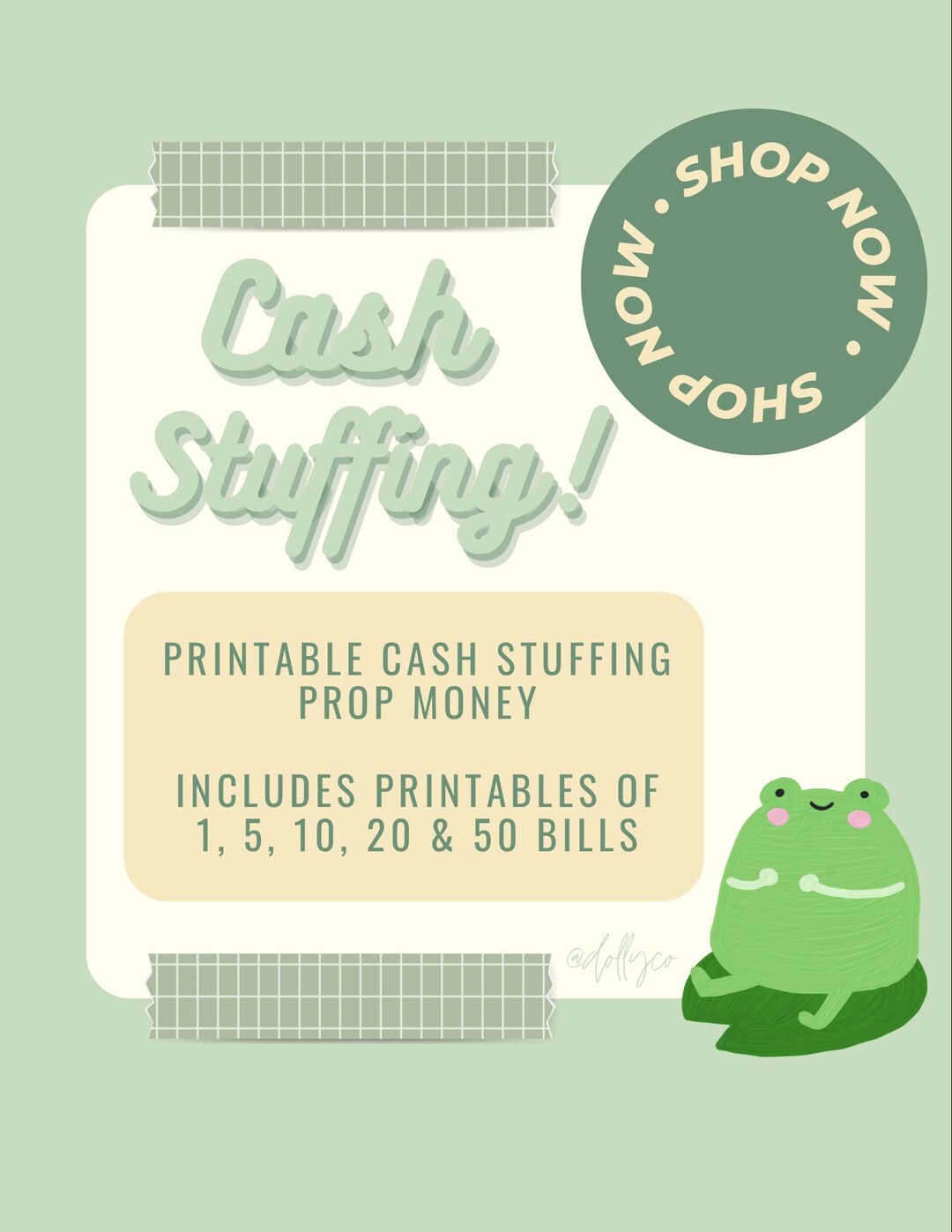 Printable Money for Budget Planning and Cash Stuffing - Etsy