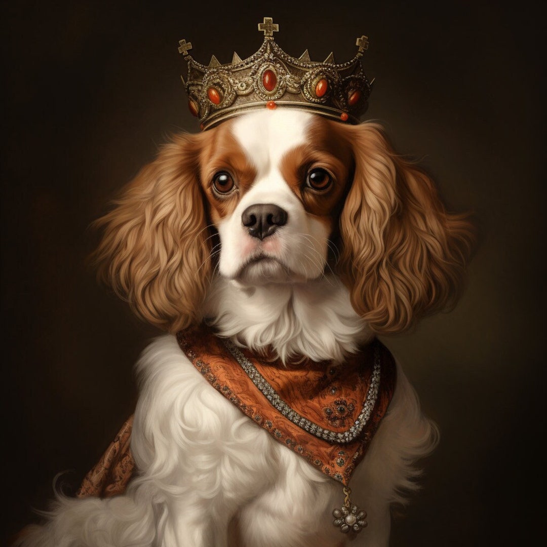 Custom Renaissance Dog Portrait - Etsy