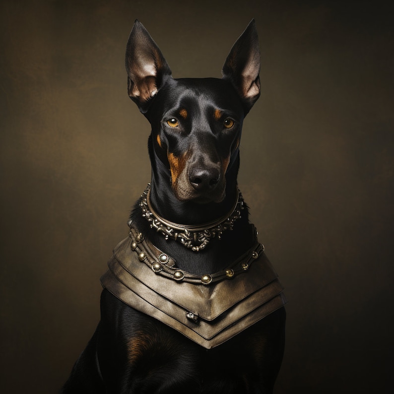 Custom Renaissance Dog Portrait - Etsy