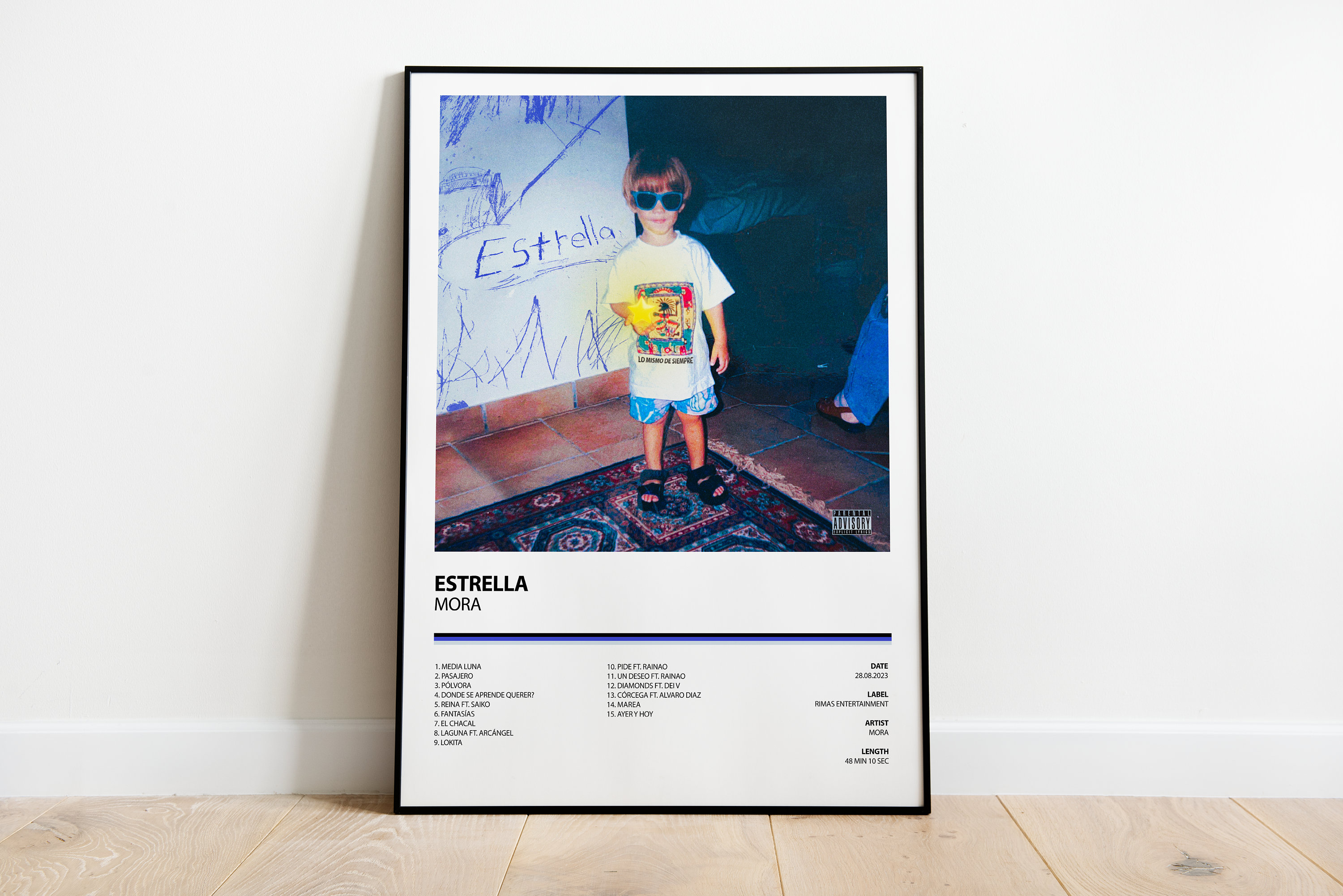 ALBUM COVER/POSTER Estrella Mora Digital Download - Etsy