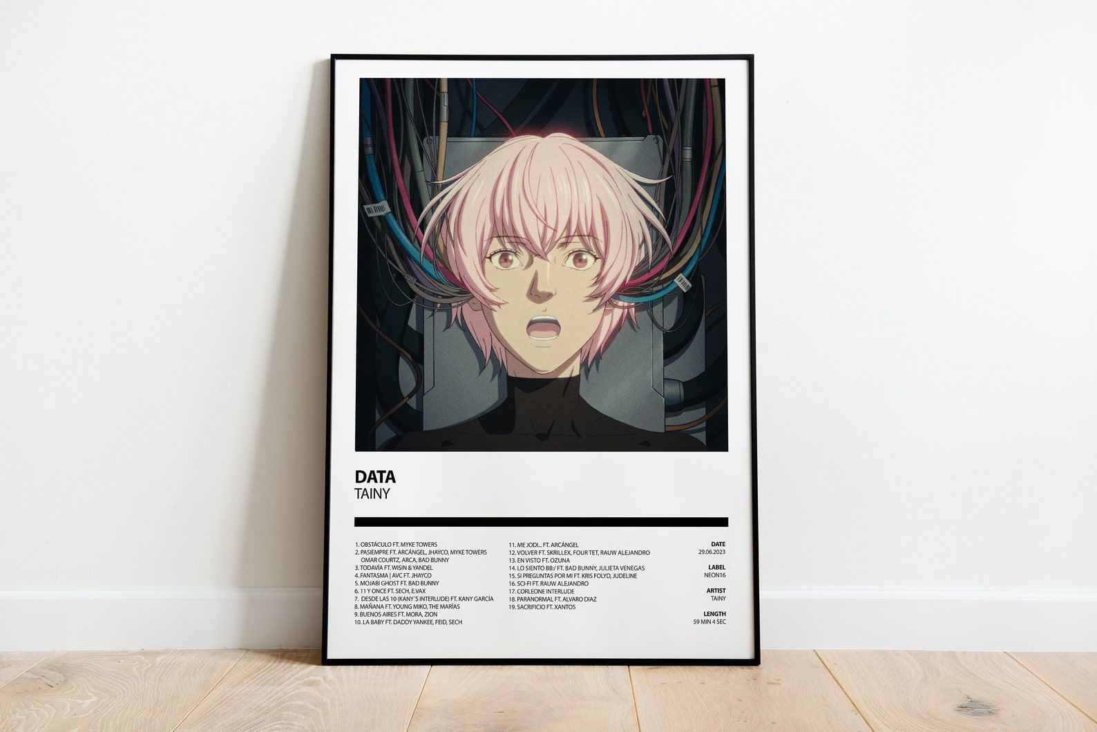 ALBUM COVER/POSTER Data Tainy Digital Download - Etsy