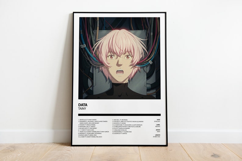 ALBUM COVER/POSTER Data Tainy Digital Download - Etsy