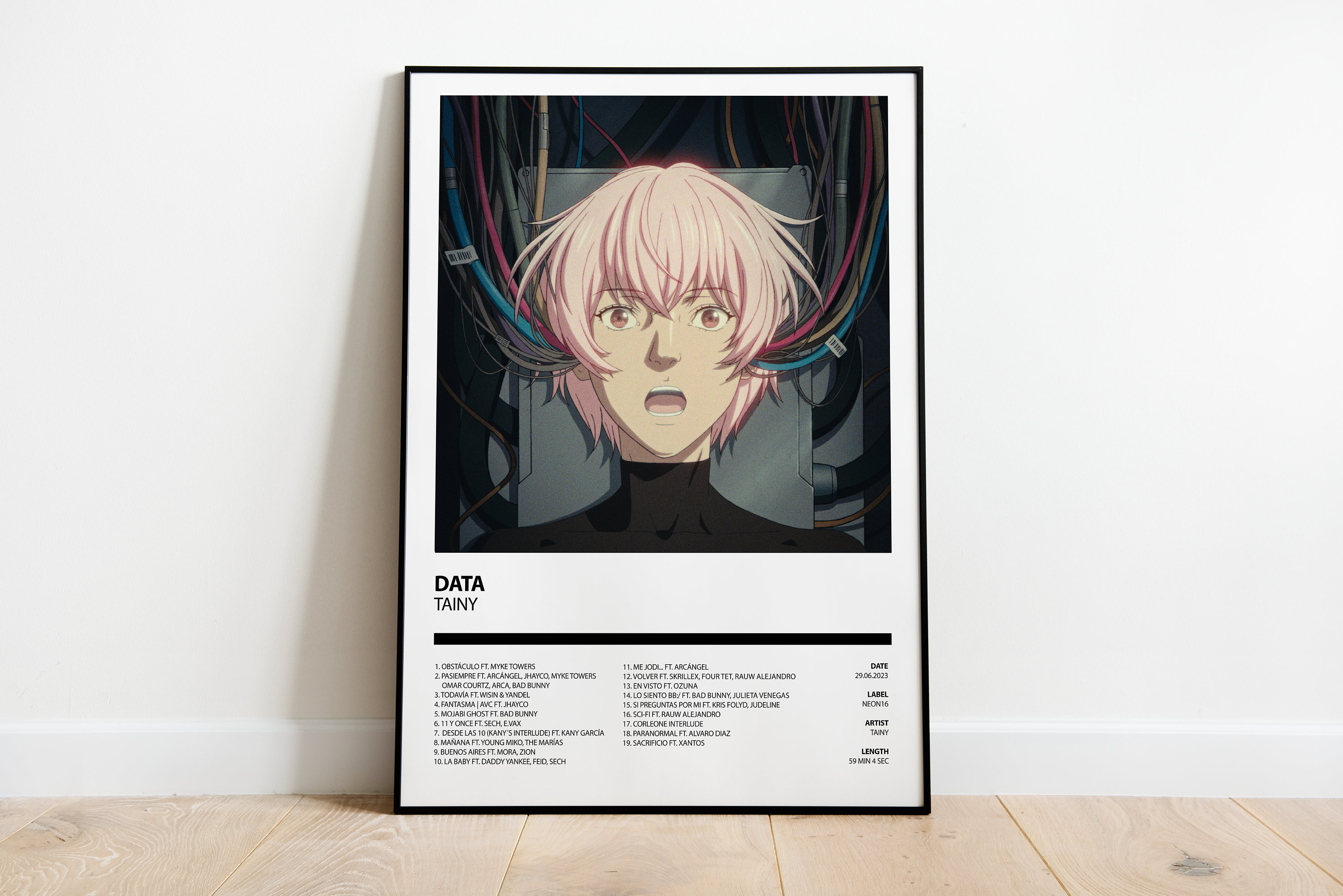 ALBUM COVER/POSTER Data Tainy Digital Download - Etsy