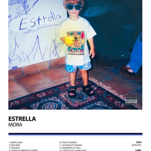 ALBUM COVER/POSTER Estrella Mora Digital Download - Etsy