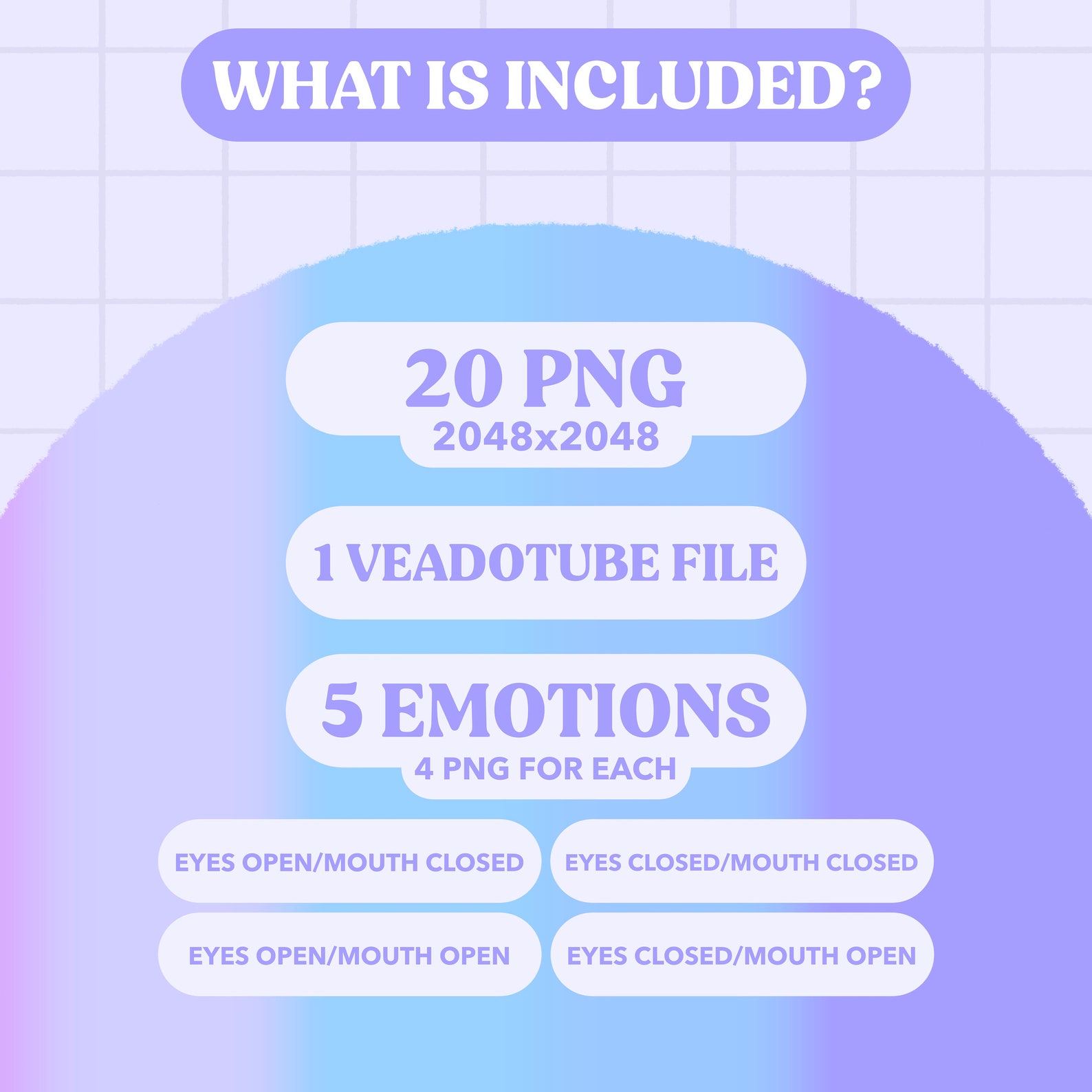 Cute Pngtuber Model | Rainbow Non Binary Pngtuber Premade Model ...