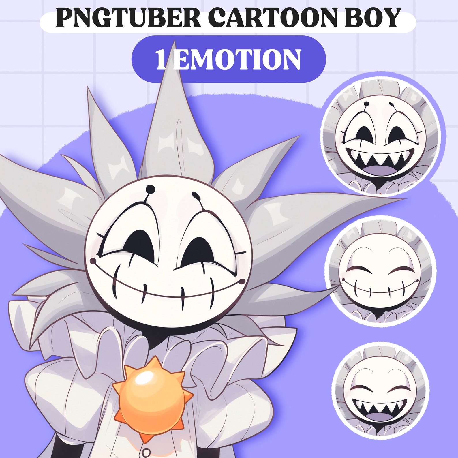 Cute Pngtuber Model Cartoon Boy Pngtuber Premade Model Veadotube Model ...