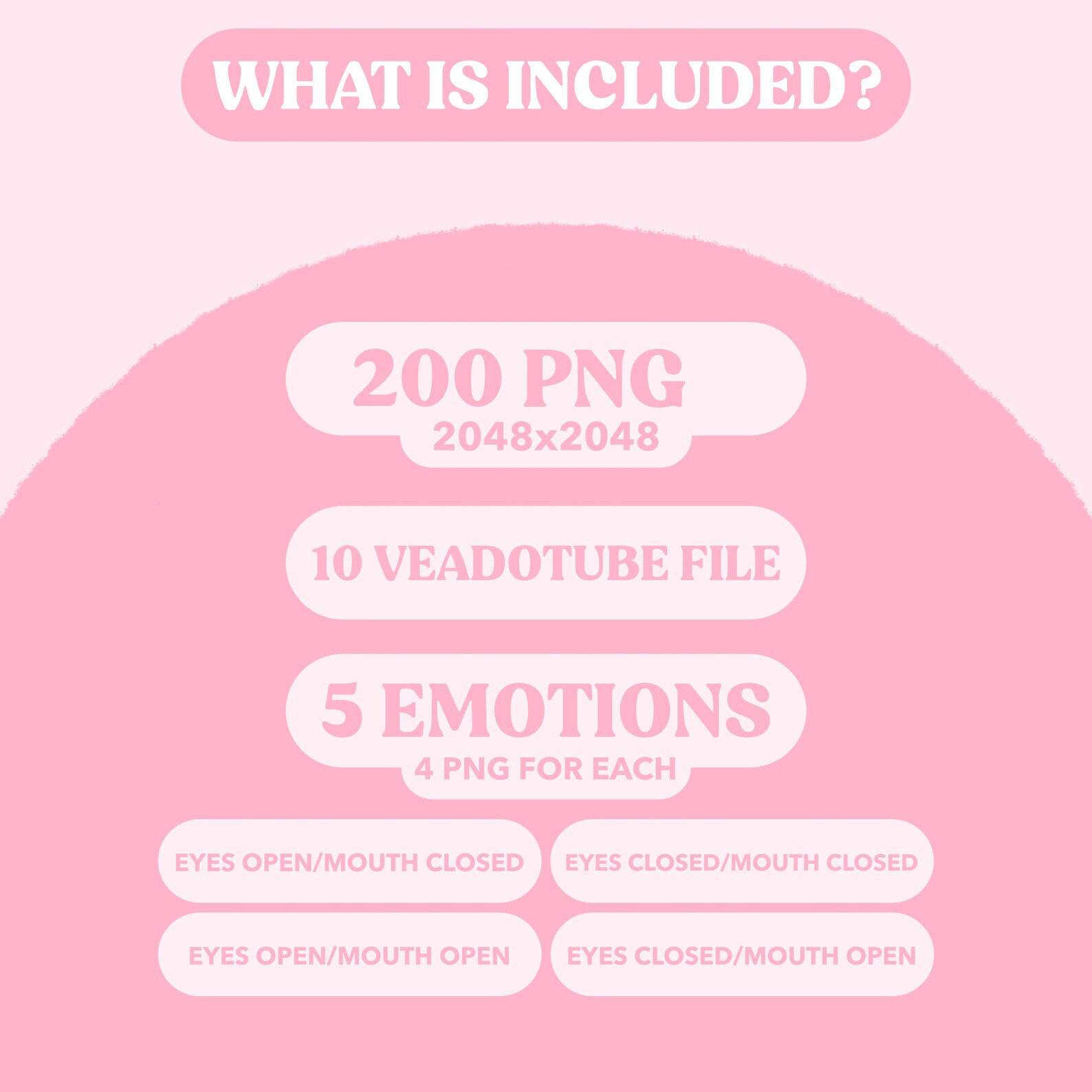 Pngtuber Model 10 Outfits Chibi Girl Pngtuber Premade Model Chibi ...