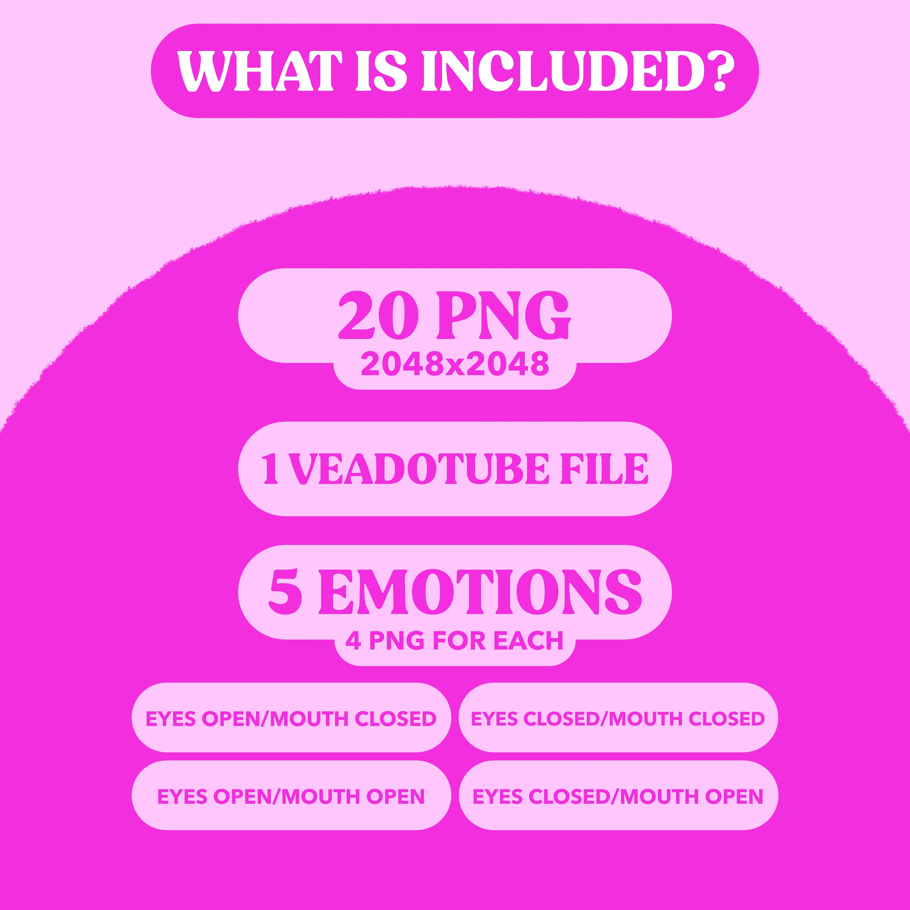 Pngtuber Model Streamer Boy Pngtuber Premade Model Male Pngtuber Assets ...