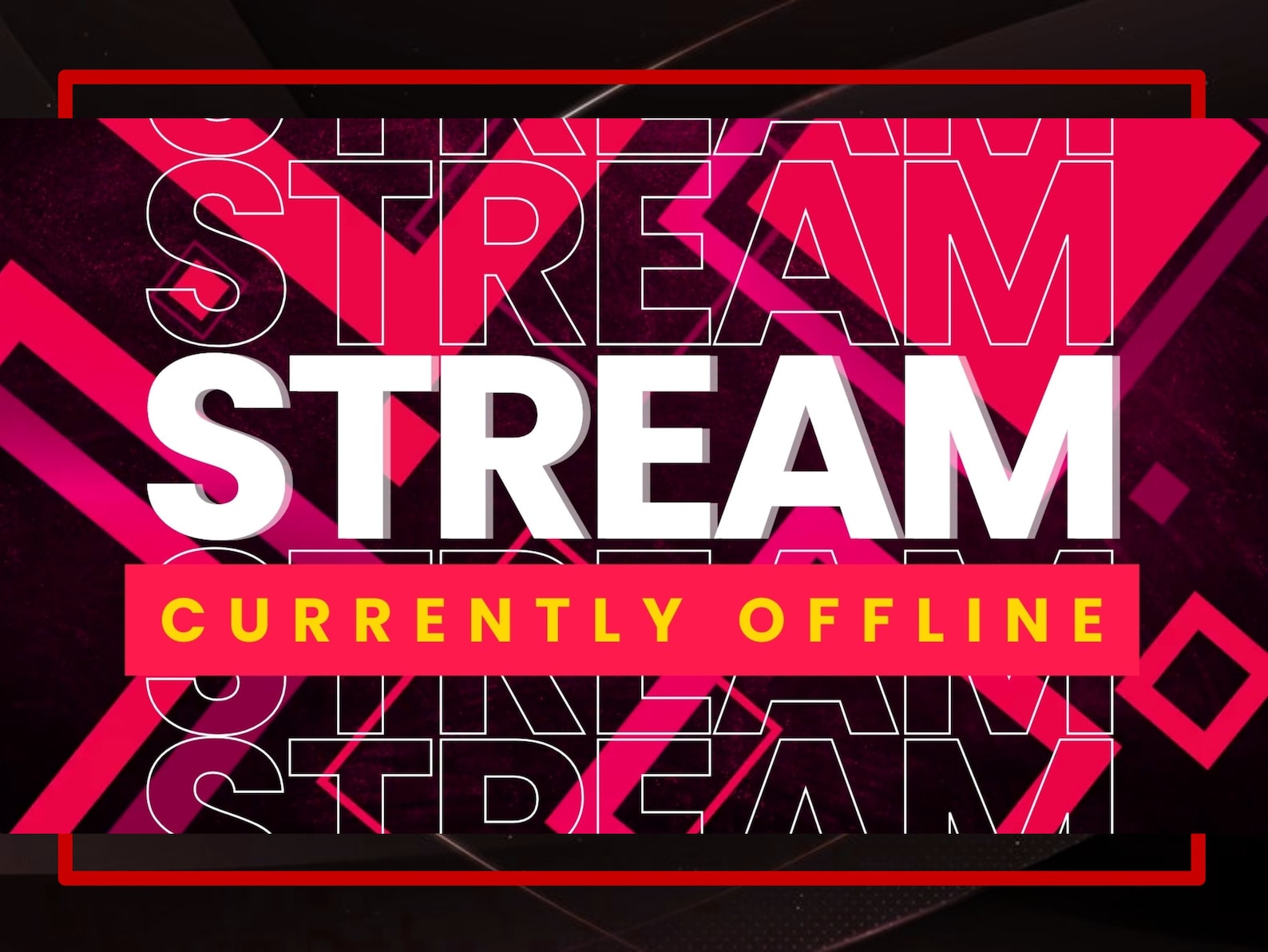 Abstract Animated Stream Overlay Pack Twitch Overlay Package Animated ...