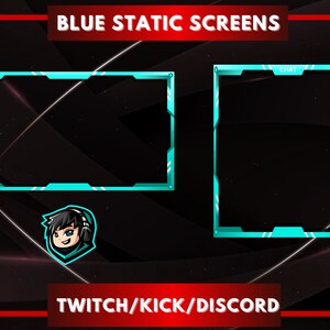 Static Twitch Stream Overlay Package – Twitch Panels – Twitch Screens ...