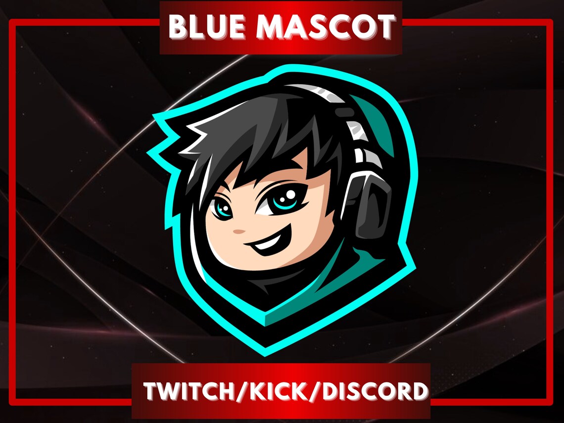 Static Twitch Stream Overlay Package Twitch Panels Twitch Screens Blue ...