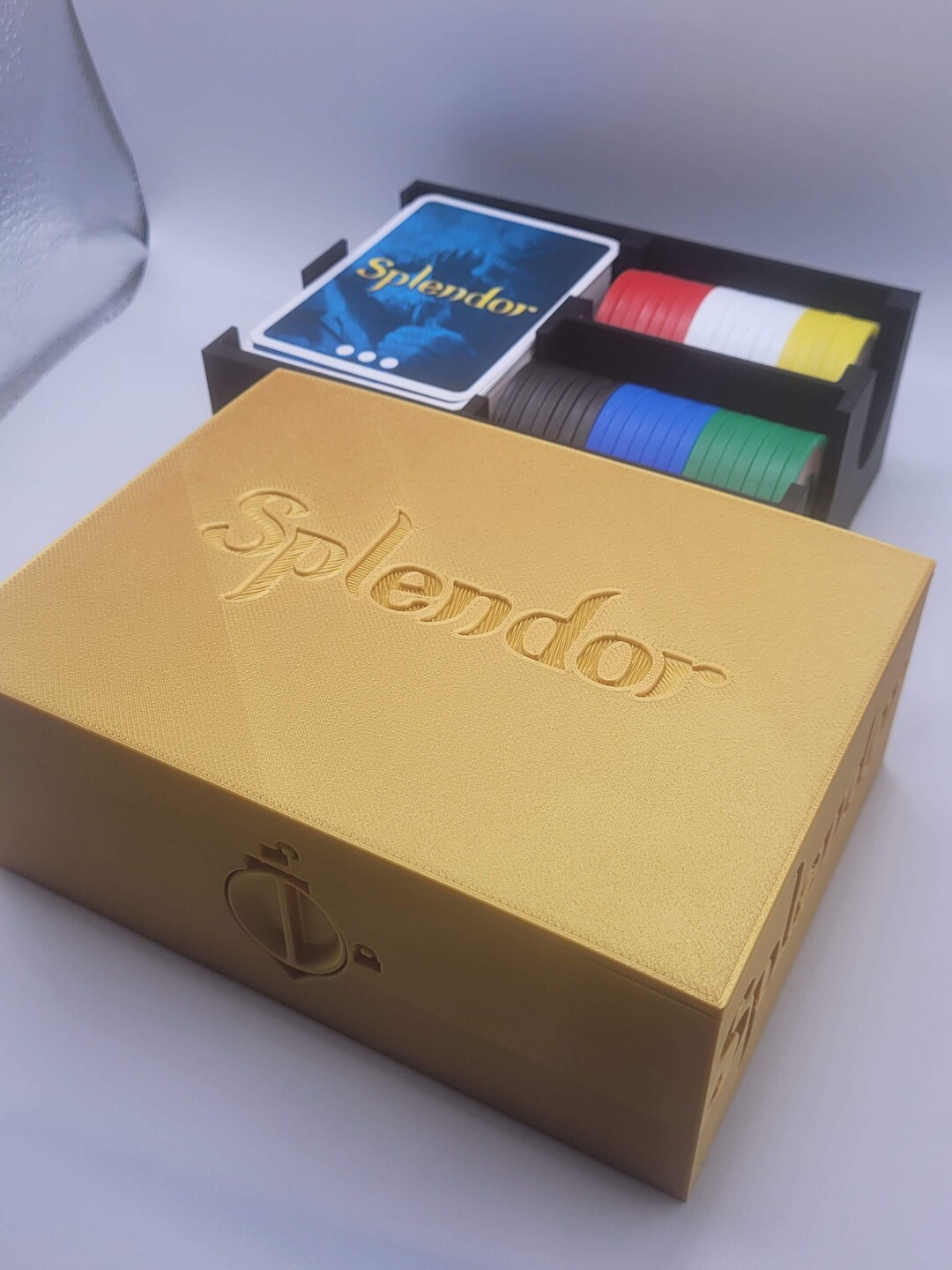 Lockable Splendor Game Case/organizer, Rules Included! - Etsy