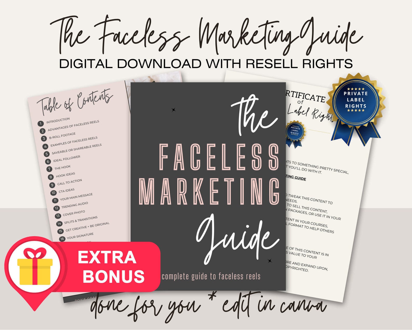 Simply Passive Digital Marketing Course. Faceless Marketing Course ...