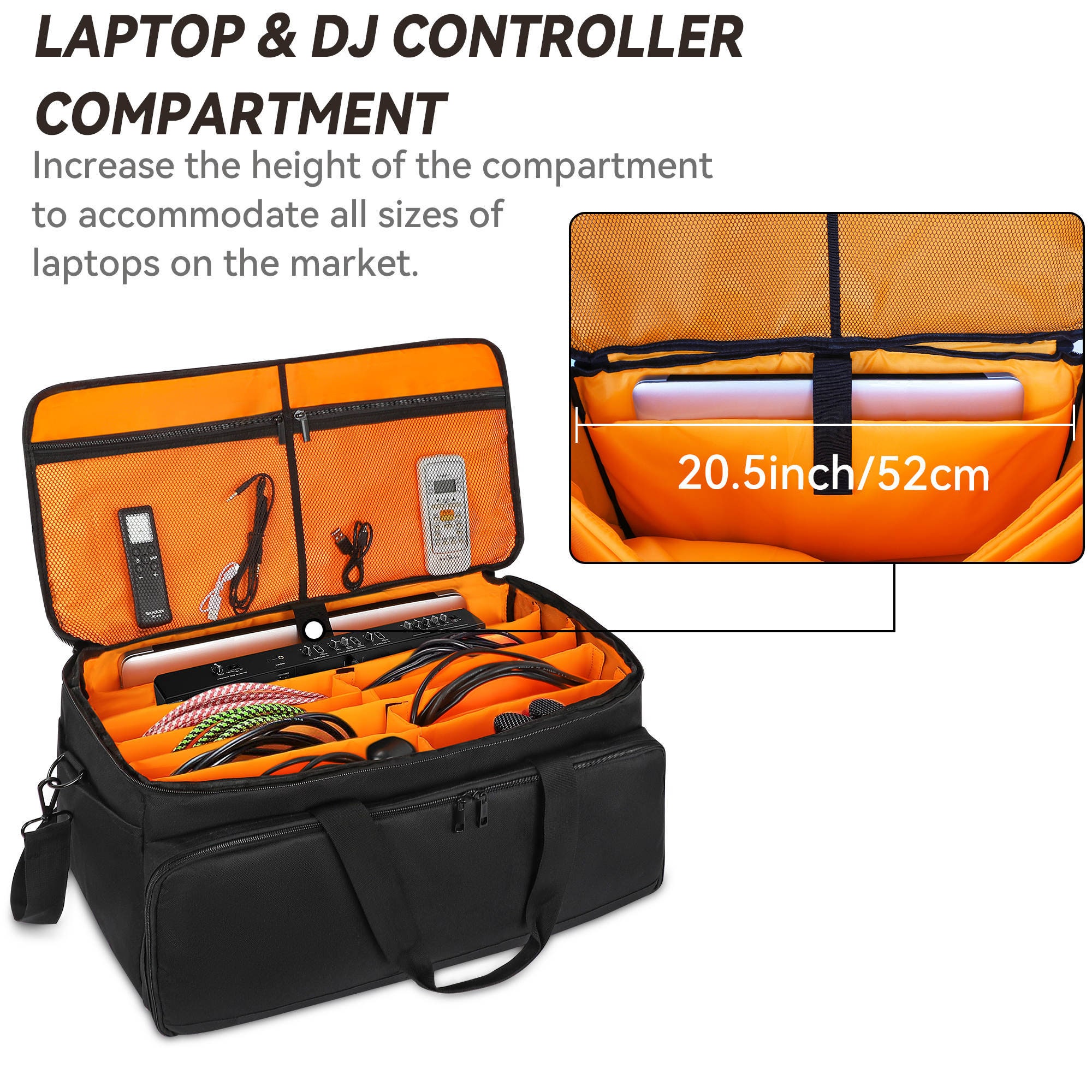 Gig Bag Cable File Bag and Gear Organizer DJ Musician Bag 17 Laptop - Etsy