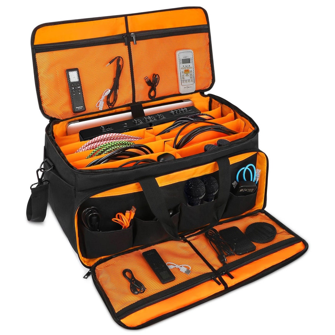 Gig Bag Cable File Bag and Gear Organizer DJ Musician Bag 17 Laptop - Etsy
