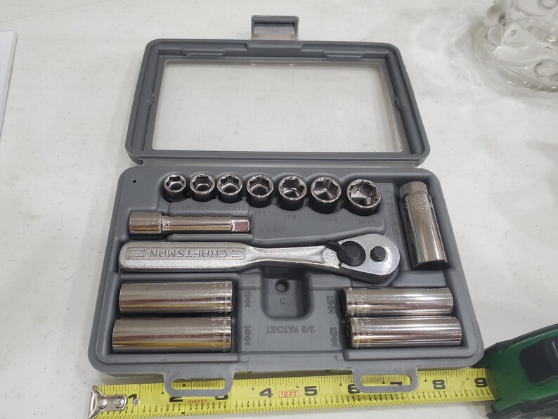 Craftsman Metric Socket Set 3/8" Drive - Etsy