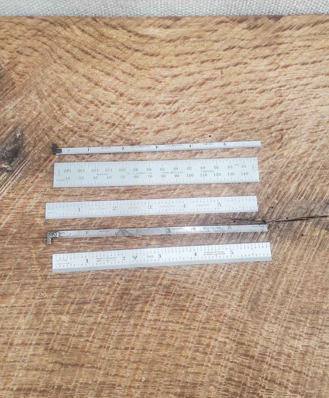 Starrett and Others 6 Inch Rulers - Etsy