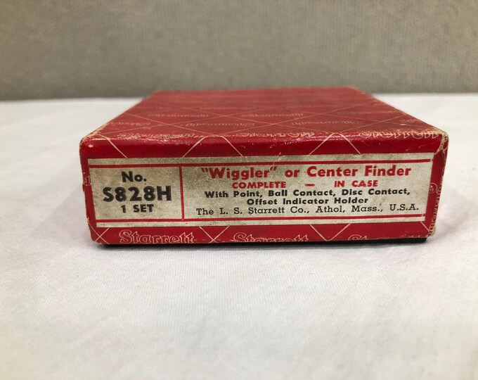 Starrett Wiggler or Center Finder Complete - Etsy