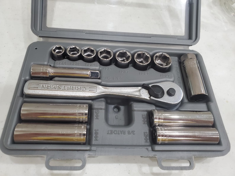 Craftsman Metric Socket Set 3/8" Drive - Etsy