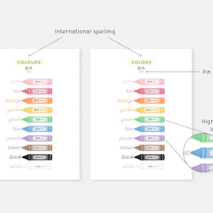 Set of 10 Bilingual Chinese Educational Posters, Simplified Chinese ...
