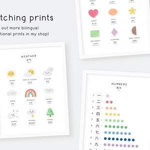 Bilingual Chinese Positive Affirmations Poster, Simplified Chinese ...