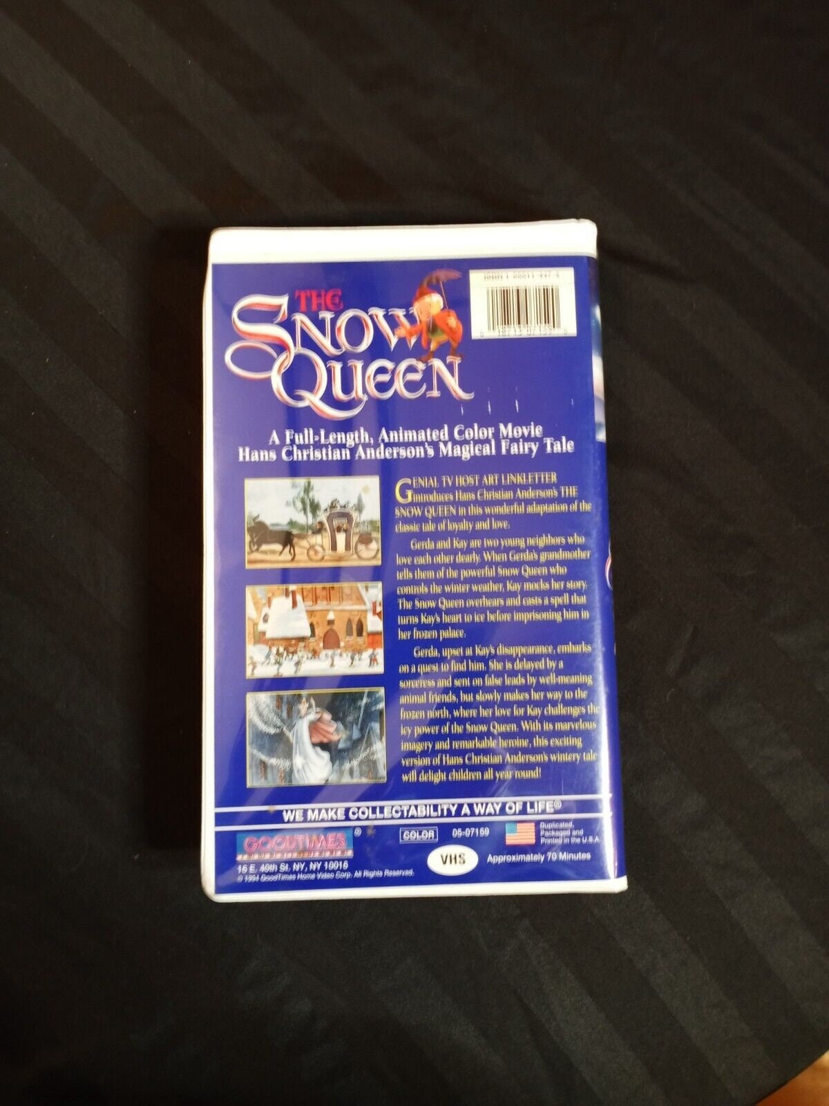 The Snow Queen VHS With Protective Plastic Case - Etsy