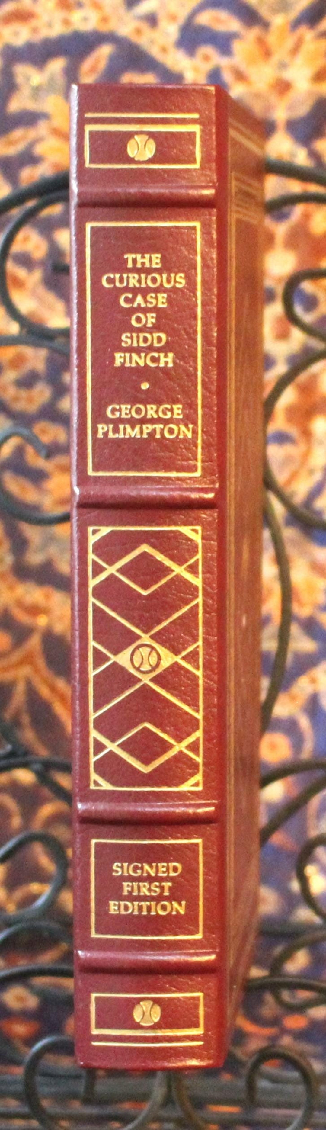 The Curious Case of Sidd Finch by George Plimpton Signed 1st Edition ...